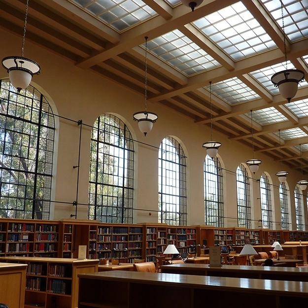 Stanford University Library Interior